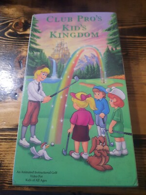 Club Pros Kids Kingdom VHS Animated Instructional Golf Video CPP | eBay