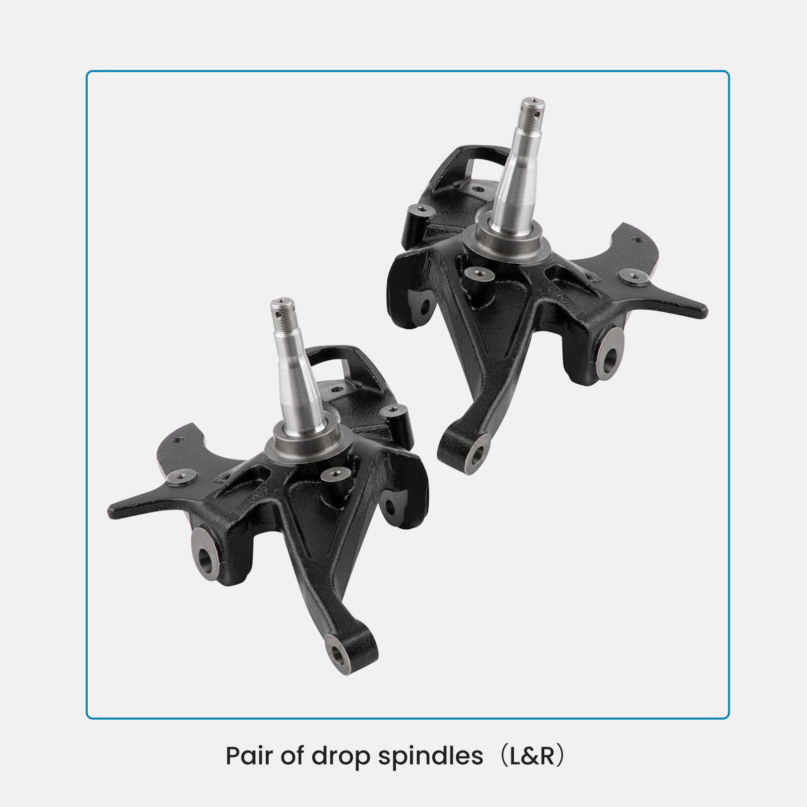 2" Front Drop Spindle Lowering Kit For Chevrolet S10 GMC S15 Sonoma ...