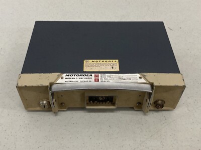 Vintage Motorola Motran 2-Way Mobile Car Radio Transceiver Model ...