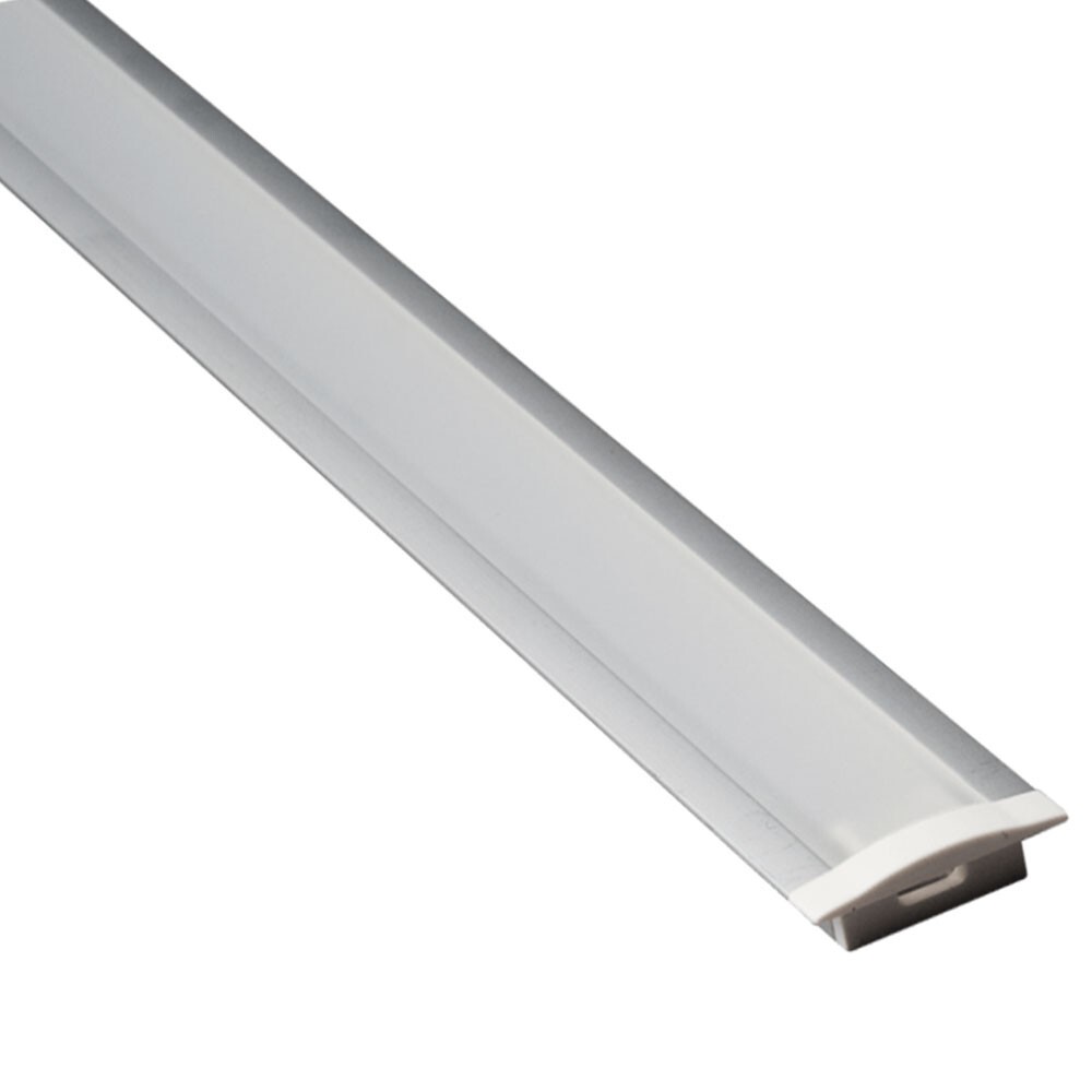 10x 1M LED Strip Channel Extrusion Aluminium Profile Trunking Recessed ...