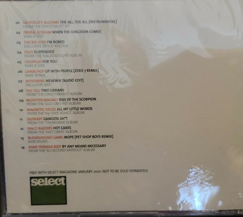 Select 04 Magazine: Revolutions Music For Tomorrow kelis coldplay the ...