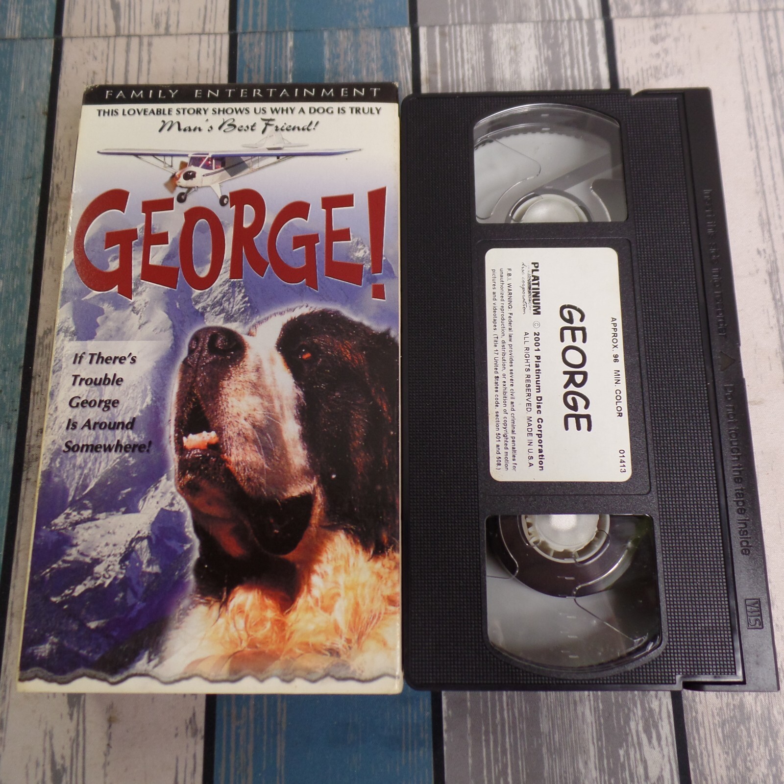 George (VHS, 2000) Tape Cassette for VCR - Complete! Nice Condition ...