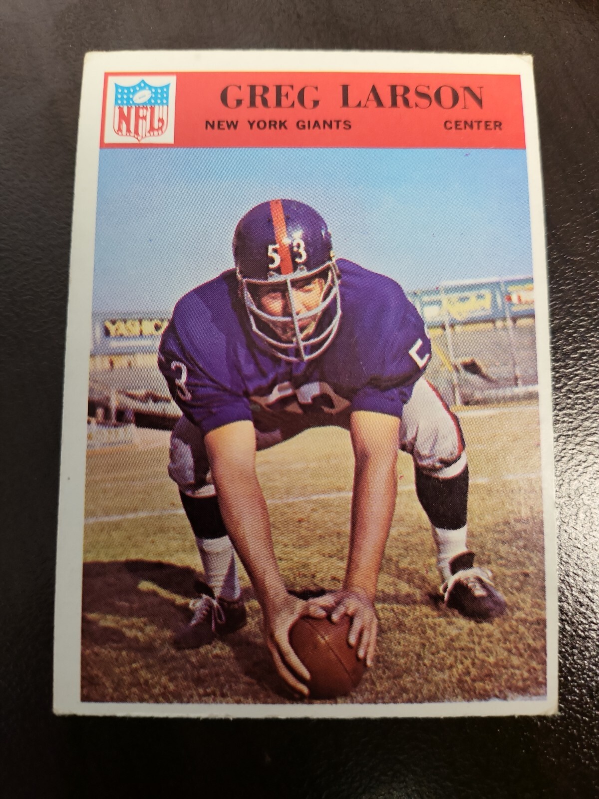 1966 Philadelphia Greg Larson card #124 | eBay