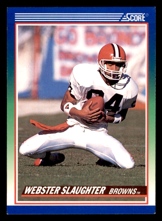 1990 Score Webster Slaughter #355 Cleveland Browns | eBay