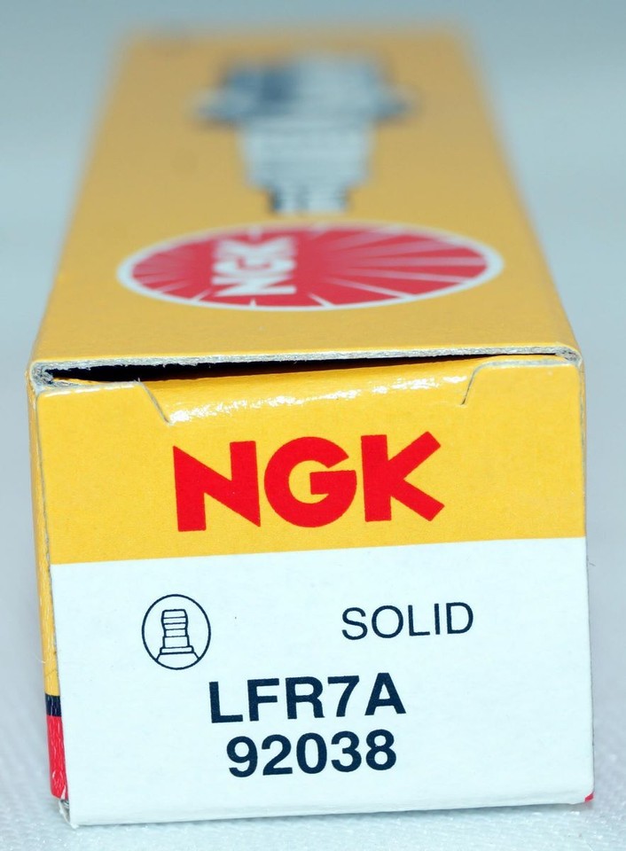 4 Pack Genuine Authentic NGK 92038 V-Power Spark Plugs Standard LFR7A ...