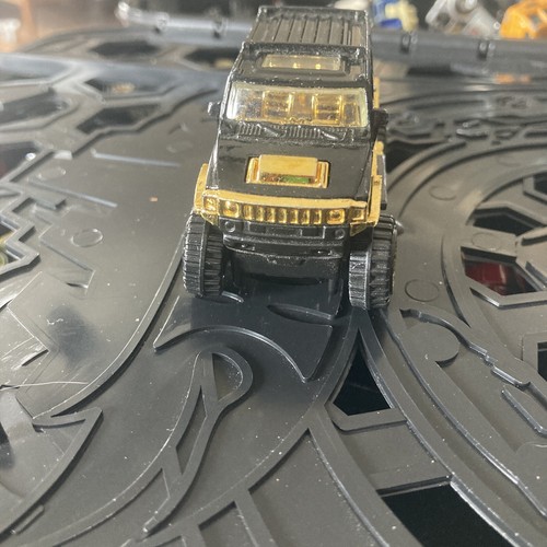 Hot Wheels Hummer TM GM Black / Golden Color Flames Diecastloose ...