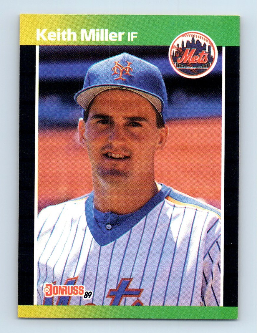 1989 Donruss Keith Miller New York Mets #623 | eBay