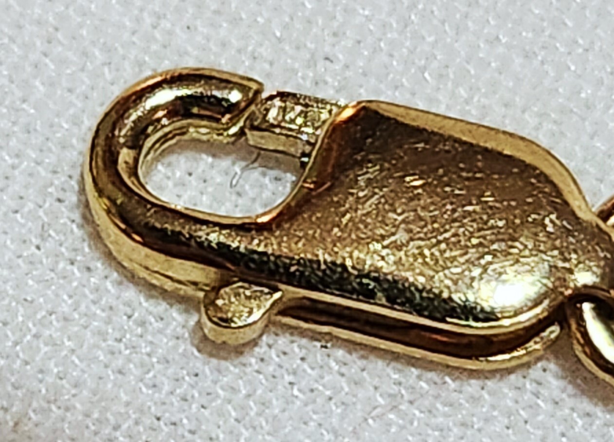 Strong 14K Gold 24 Inch Long 2 mm Spiga Wheat Necklace Italian Chain 13 ...