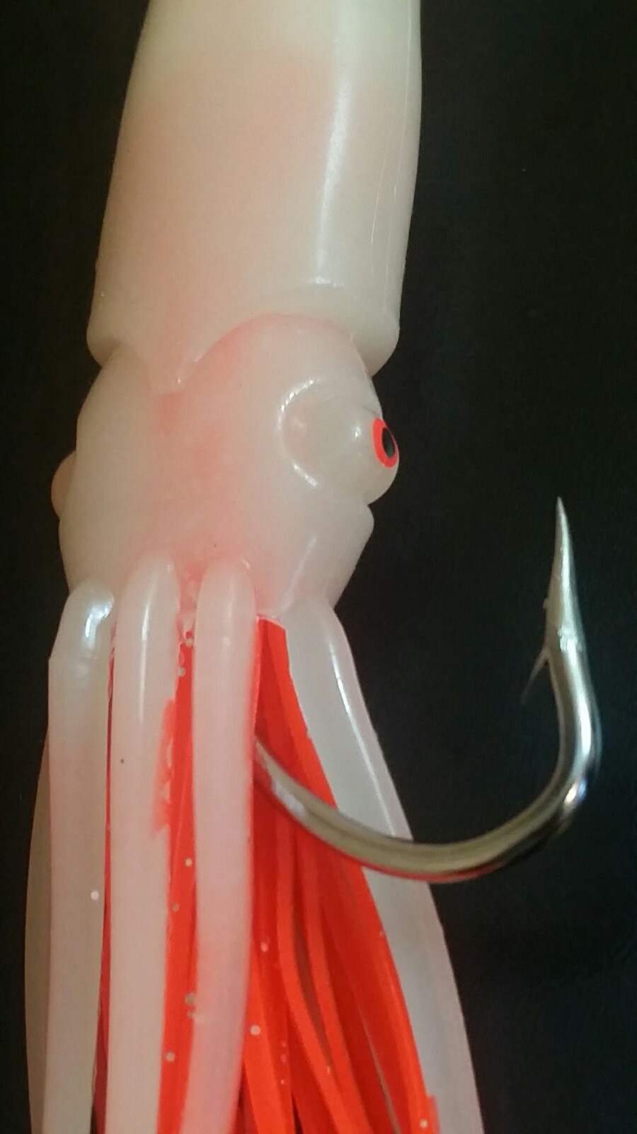 7" Soft Winged High Lumi Squid Sea Fishing Wrecking Lure,Norway Cod ...
