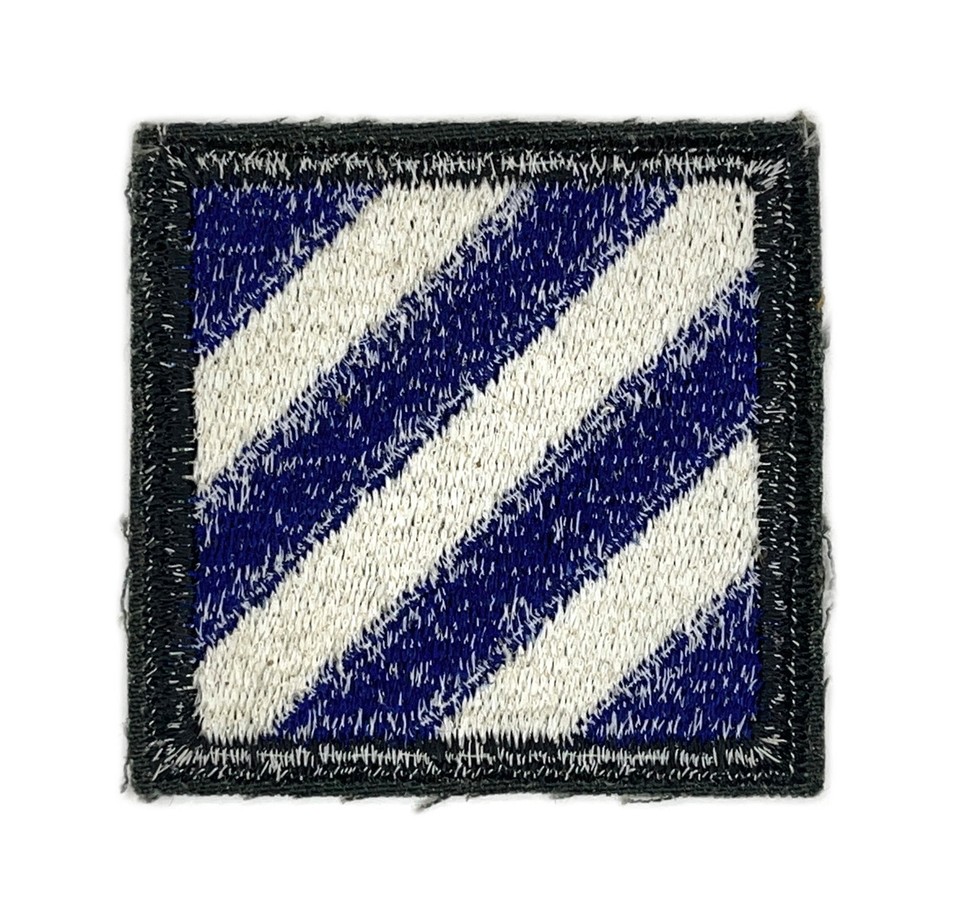 VF+ Original US Army 3rd INFANTRY DIVISION Patch OD Border Cut Edge | eBay