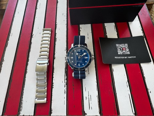 TISSOT Seastar 1000 Automatic Blue Dial Men's Watch T066.407.17.047.00 ...