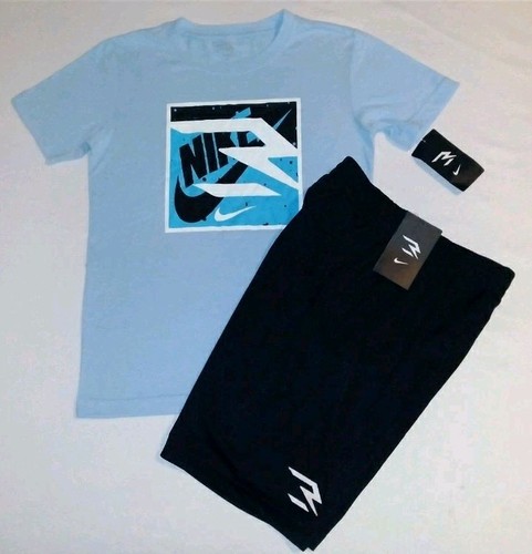 Nike Boys Youth 2pc Short Set - Medium | eBay