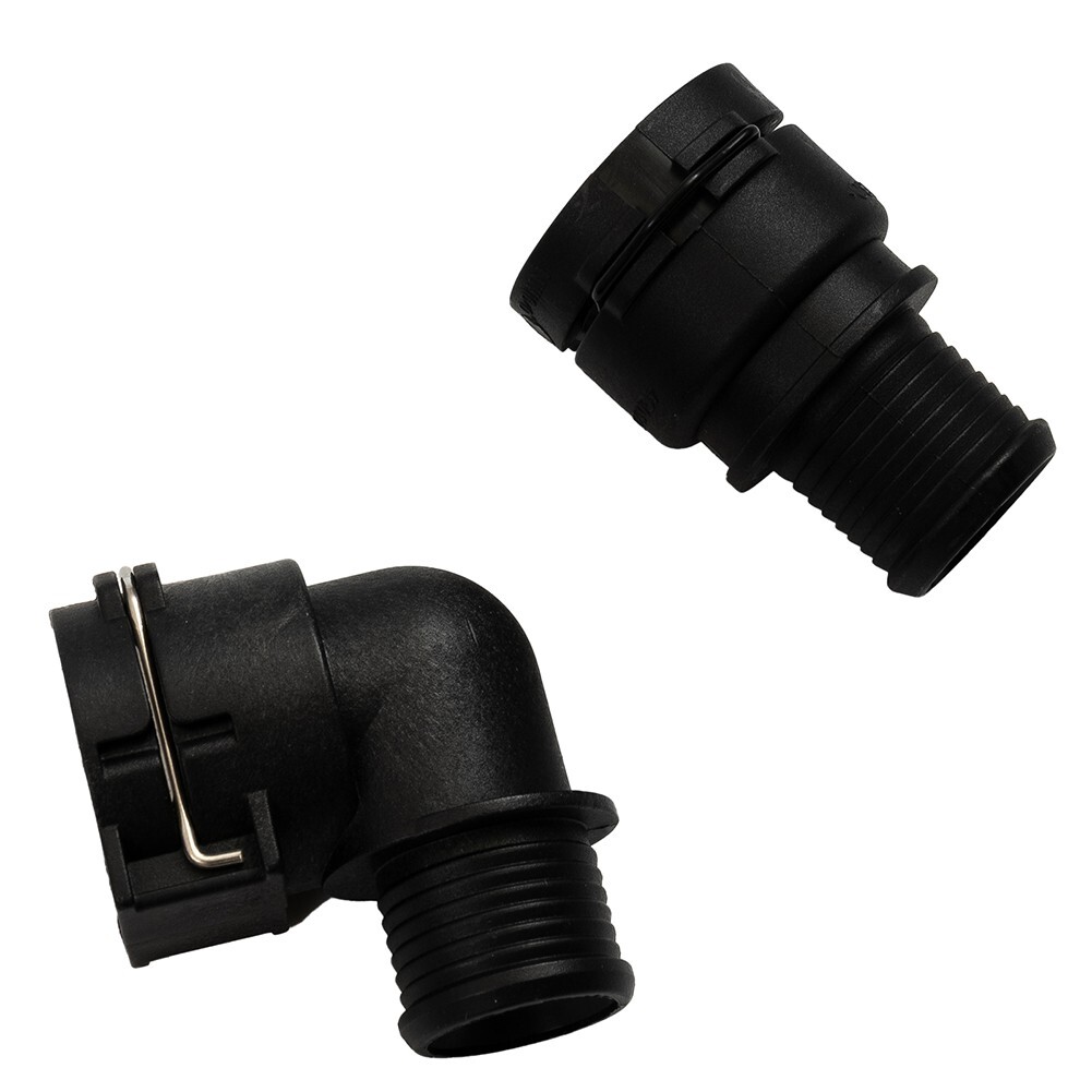 Connector Heater Hose Replacement Wear-resistacne 2Pcs 95089363 ...
