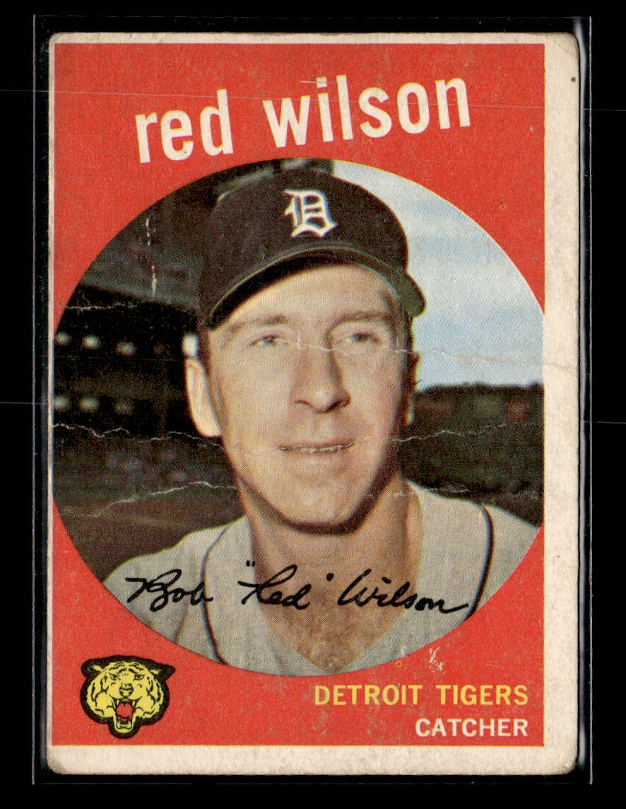 1959 Topps Red Wilson Detroit Tigers #24 | eBay