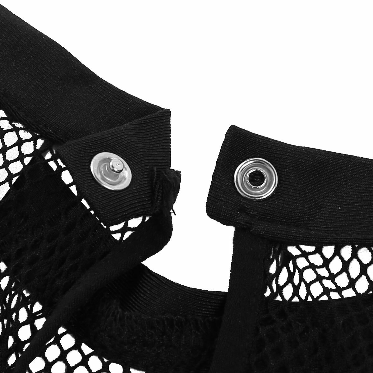 Women Sexy Lingerie Fishnet See Through Bodysuit High Cut Tank Thong ...