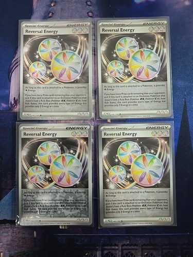 Reversal Energy 192/193 Pokemon Cards Playset Reverse Holo x 4 | eBay
