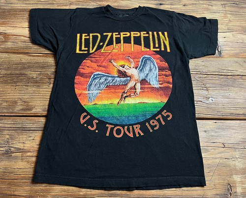 Led Zeppelin US Tour 1975 Vintage Style Concert T-Shi… - Gem