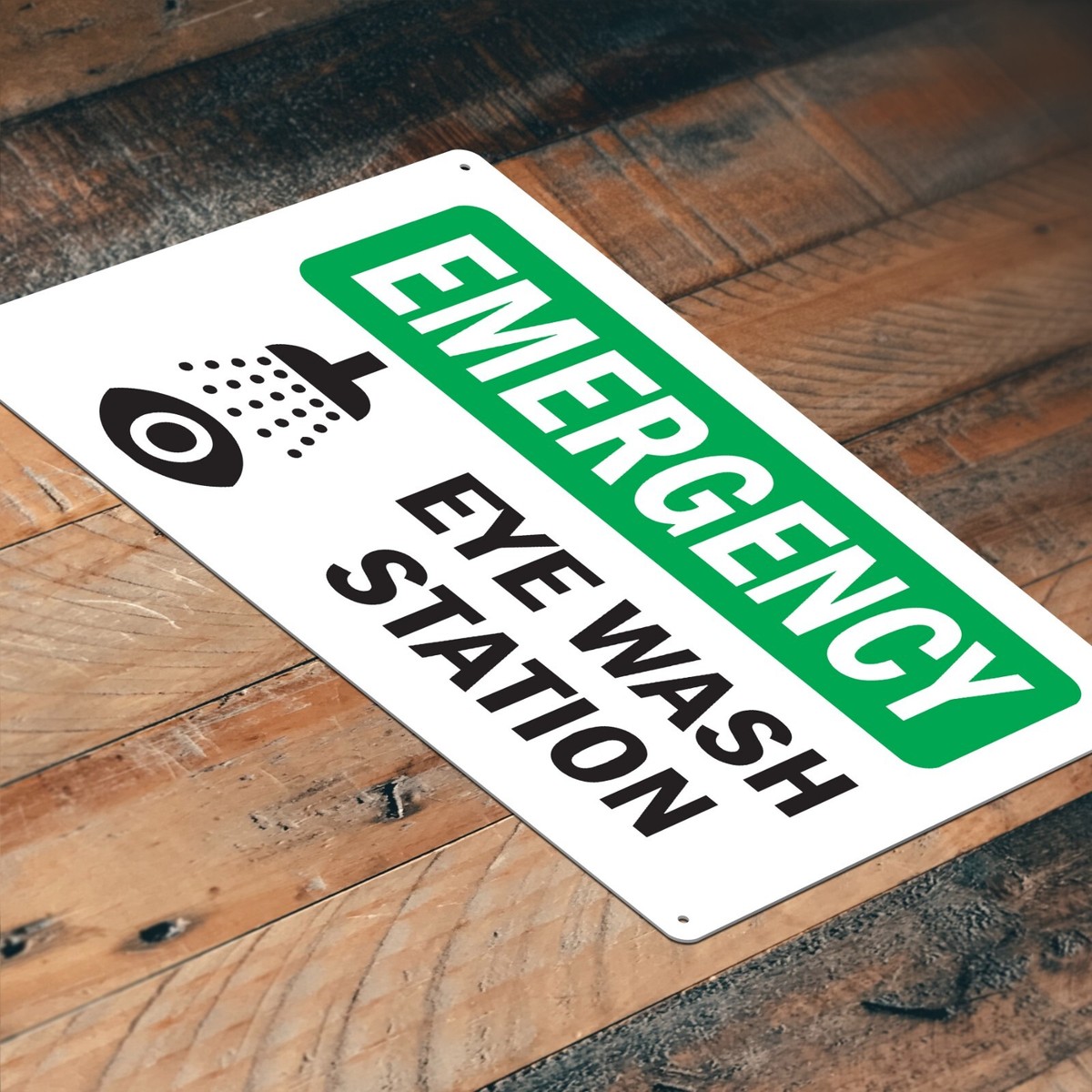 Osha Eye Wash Station Sign Emergency Eyewash Station Signs Keep Area