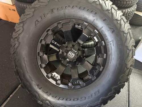 4x King 17” Ambush Raptor wheels and BFG’s 315/70/17” fits all Ranger ...