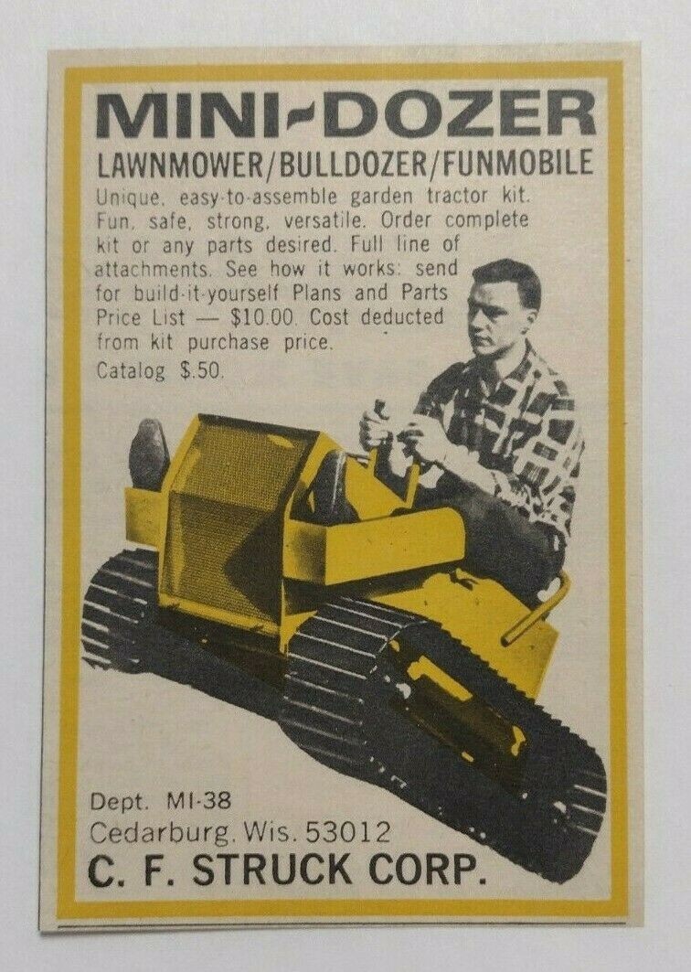 Mini Dozer Plans
