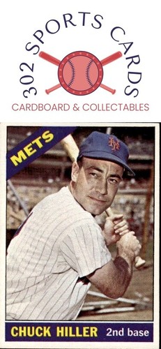 1966 Topps #154 Chuck Hiller | eBay
