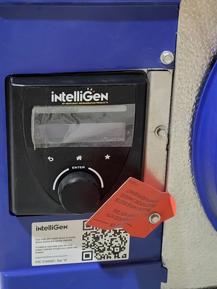 Bohn Heatcraft Walk In Cooler 2 Fan w/Intelligen Refrigeration ...