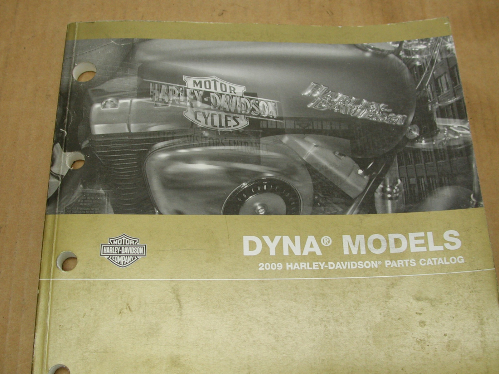 Harley Davidson DYNA 2009 Models OEM Official Factory Parts Catalog ...