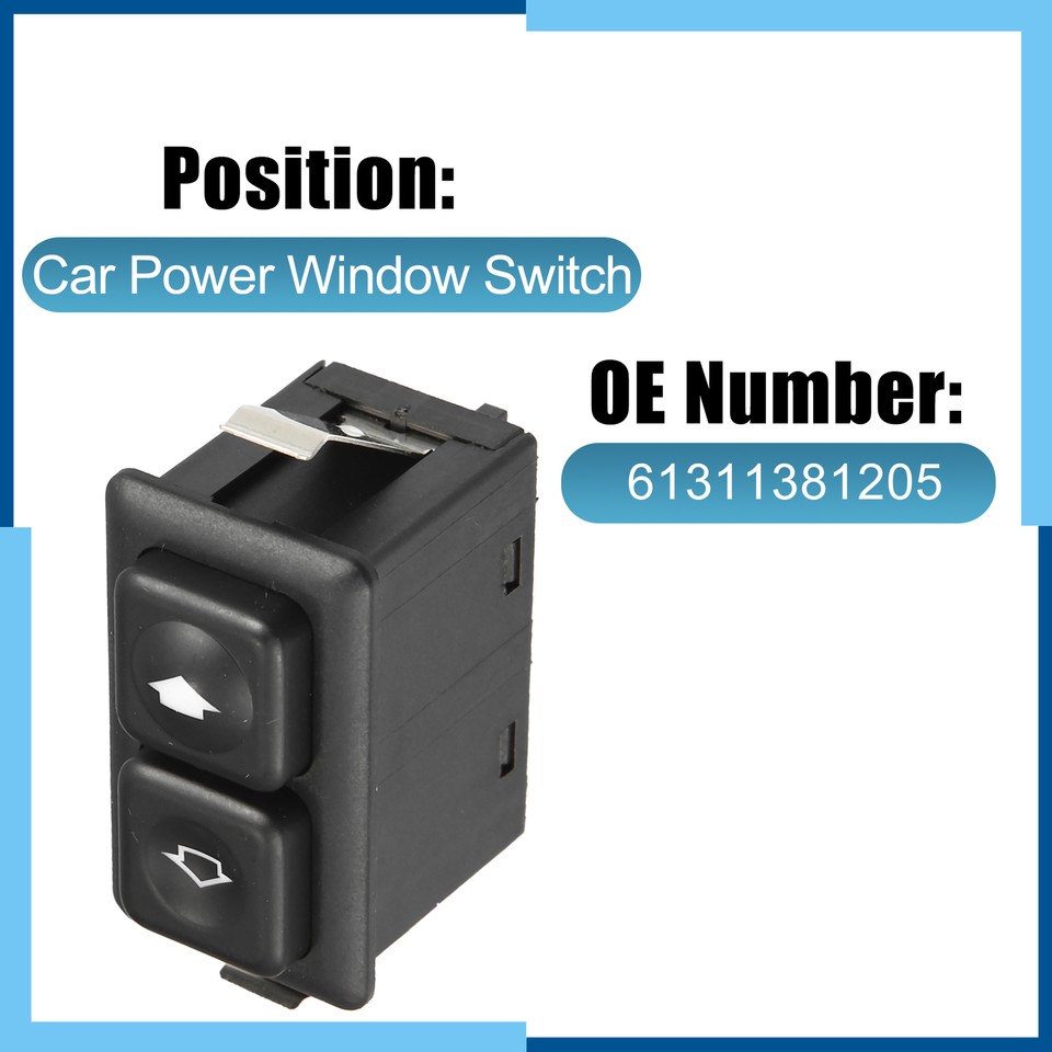 Pack(1) Front Left Power Window Master Control Switch for BMW 325 Base ...