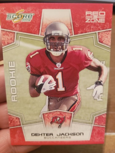 DEXTER JACKSON 2008 SCORE RED ZONE ROOKIE 48/100 MINT!! | eBay