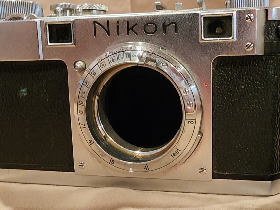 Nikon S Rangefinder Film Camera W/ Nikkor-H.C 5cm 50mm F2 Lens | eBay