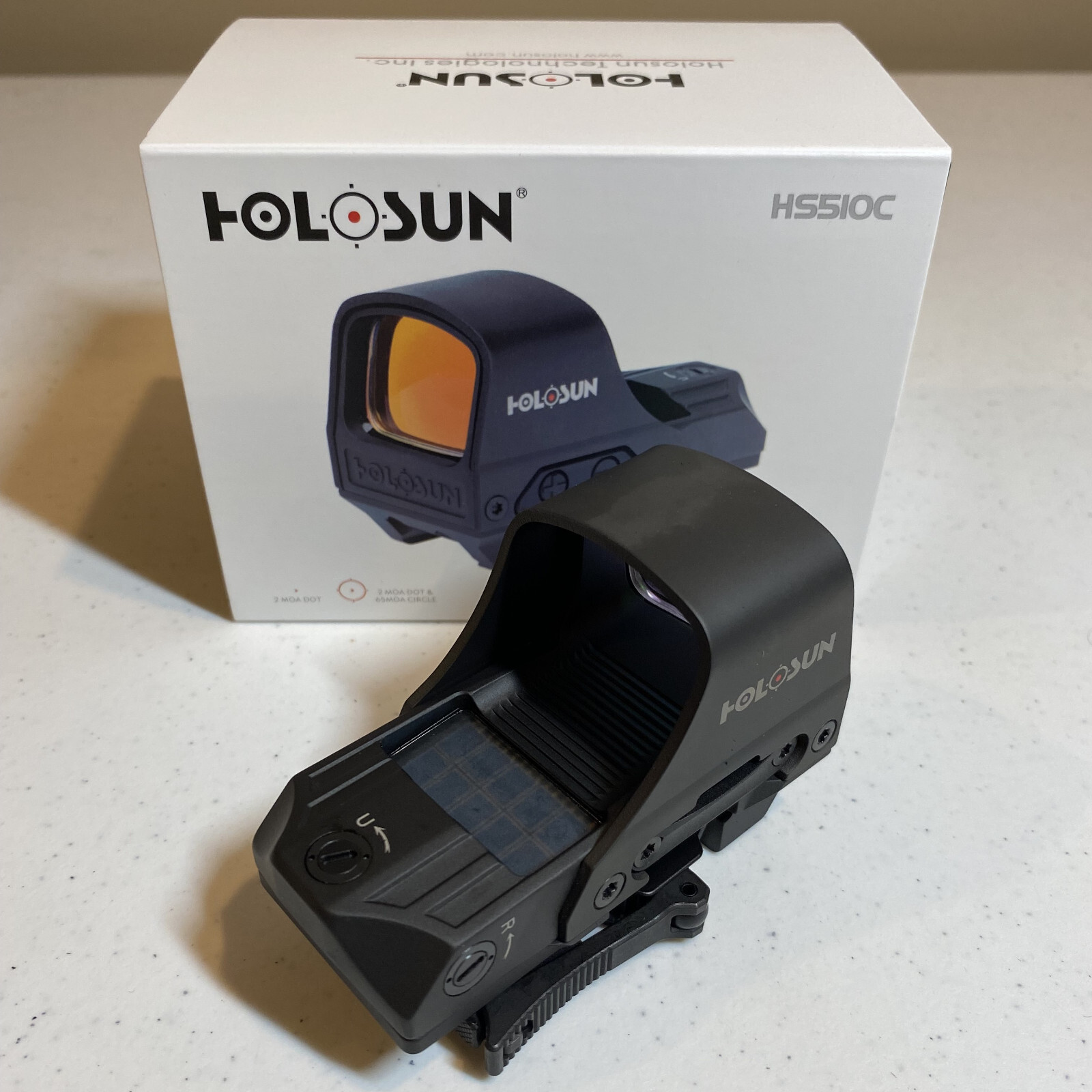 Holosun Technologies HS510C 510C Open Reflex Circle Red Dot Sight ...