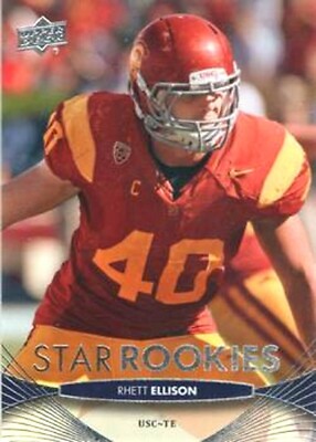 2012 Upper Deck #128 Rhett Ellison RC USC Trojans Minnesota Vikings | eBay