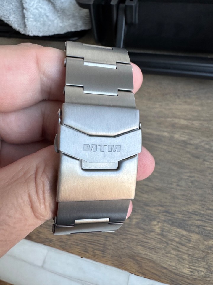 MTM Silver TI Rad Watch Mens Titanium (pre-owned) radiation detector | eBay