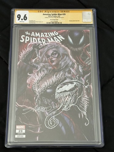 AMAZING SPIDER-MAN #29 - ARIEL DIAZ EDITION VARIANT SIGNED & SKETCH CGC ...