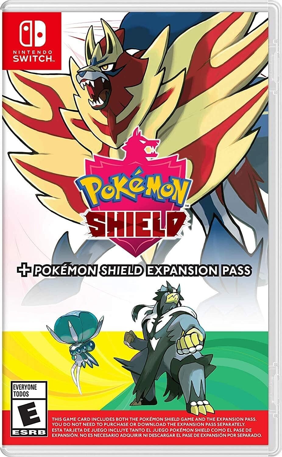 Pokemon Shield + Pokemon Shield Expansion Pass - Nintendo Switch ...