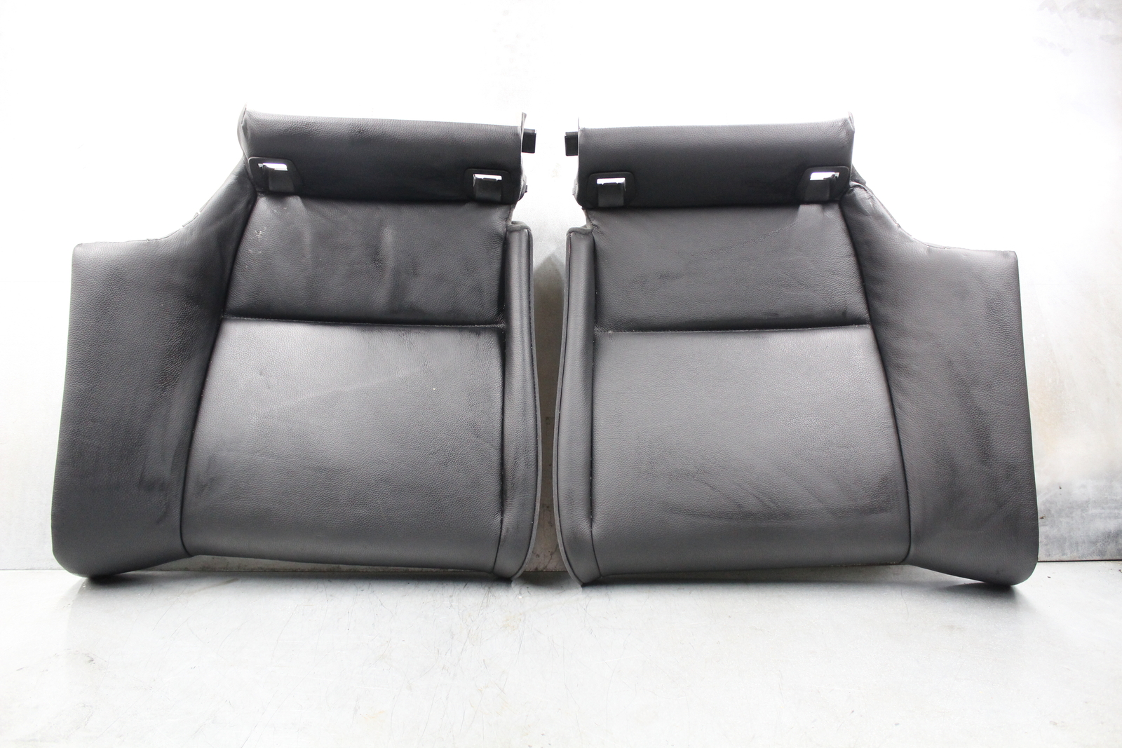 2007-2013 BMW E92 3-Series Coupe Rear Seat Bottom Bucket Black Leather ...
