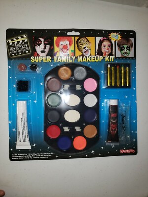 Super Jumbo Value Deluxe Family Makeup Kit costly dress-up Halloween | eBay