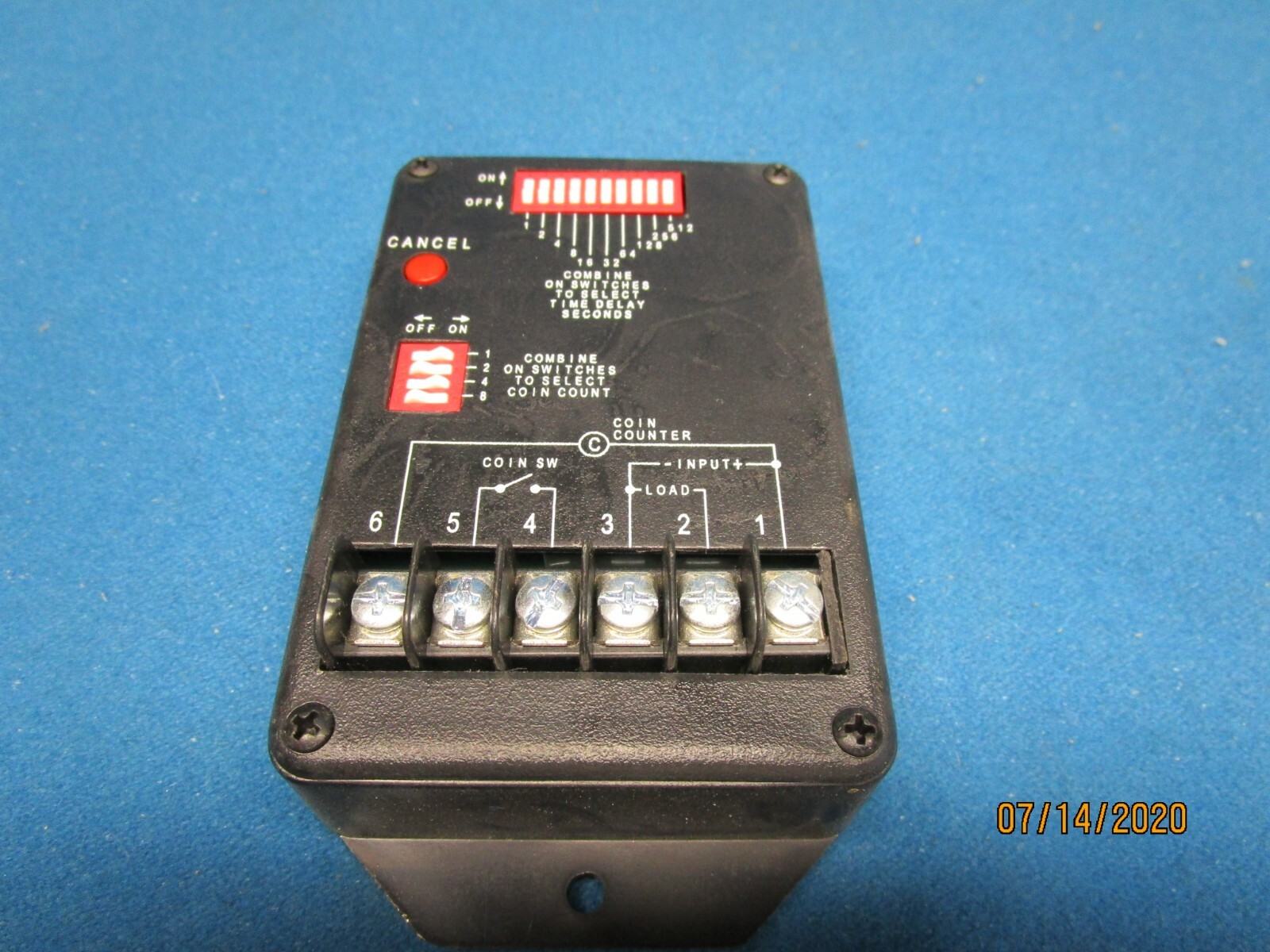 Infitec Inc 120VAC Timer Coin to Seconds Car Wash Air & Water Kiddie ...