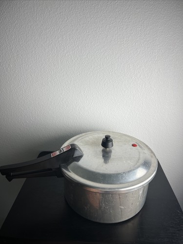 Vintage Mirro Aluminum 6 Quart Speed Pressure Cooker Canner M-0536-11 ...