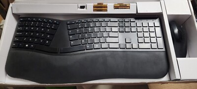 Kensington Pro Fit Ergo Wireless Keyboard and Mouse-Black K75406US USED ...