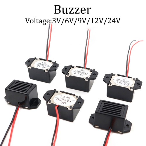 2315 DC Panel Mount Buzzer Electromagnetic 3V 6V 9V 12V 24V Electronic ...
