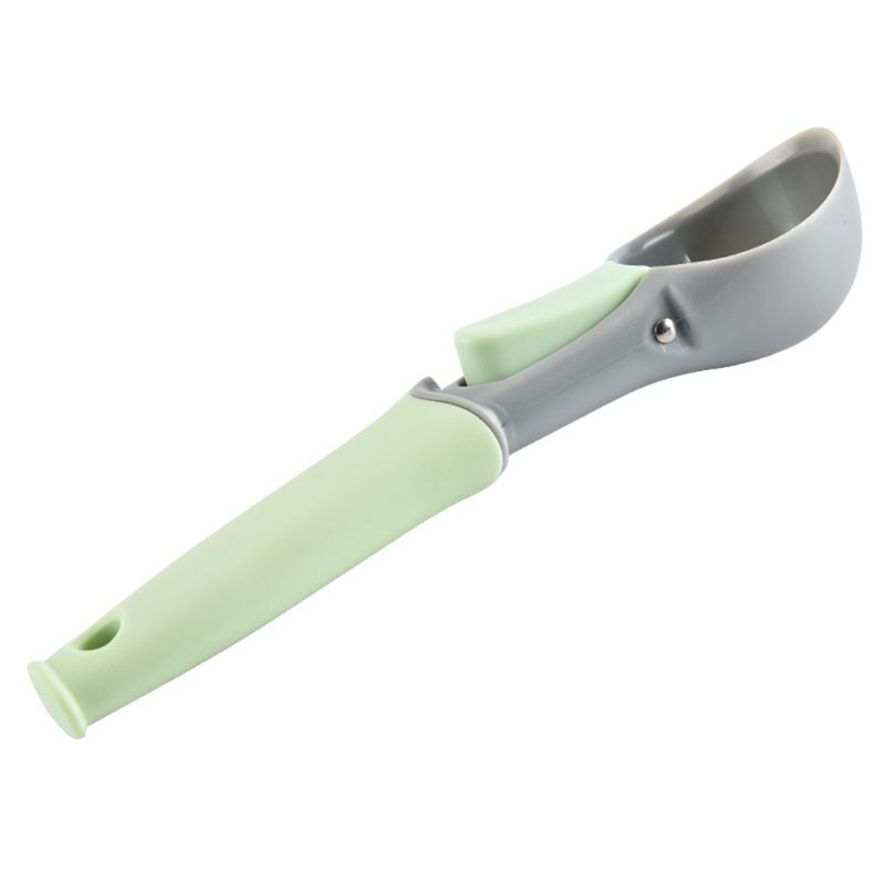 Ice Cream Cookie Non-slip Handle Plastic Scooper with Spring | eBay