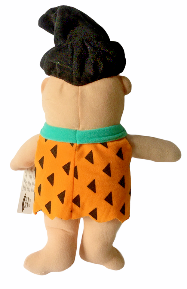 Vintage Flintstones Fred Flintstone Plush Doll Play-By-Play Hanna ...