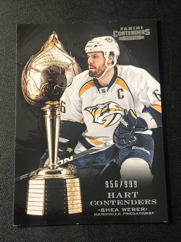 2012-13 Panini Rookie Anthology - Contenders Hart Contenders Shea Weber ...