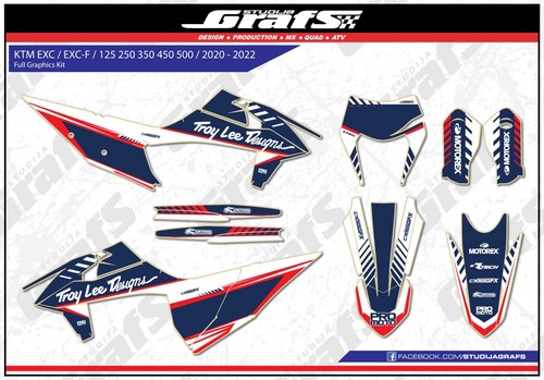 2020 2021 2022 Graphics Kit KTM EXC EXCF XCW 150 250 300 350 450 500 ...