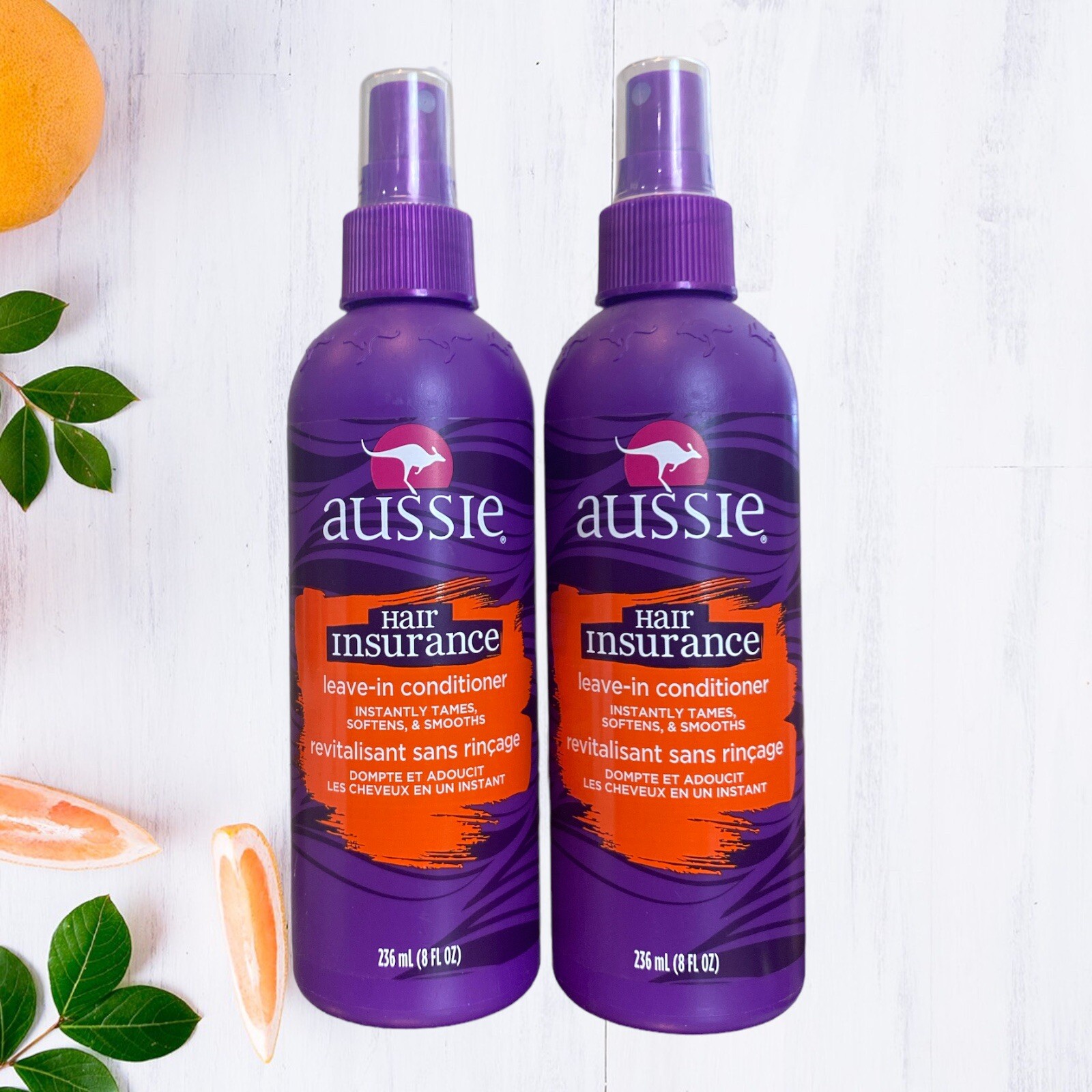 Aussie Hair Insurance Leave In Conditioner 8 Oz (2 Pack) | eBay
