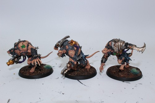 Warhammer Age of Sigmar Skaventide Rat Ogres Unit Painted | eBay