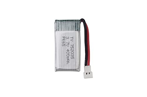 5PCS 3.7V 400mAh Battery for Quadcopter Parts Aircraft Model Drone ...