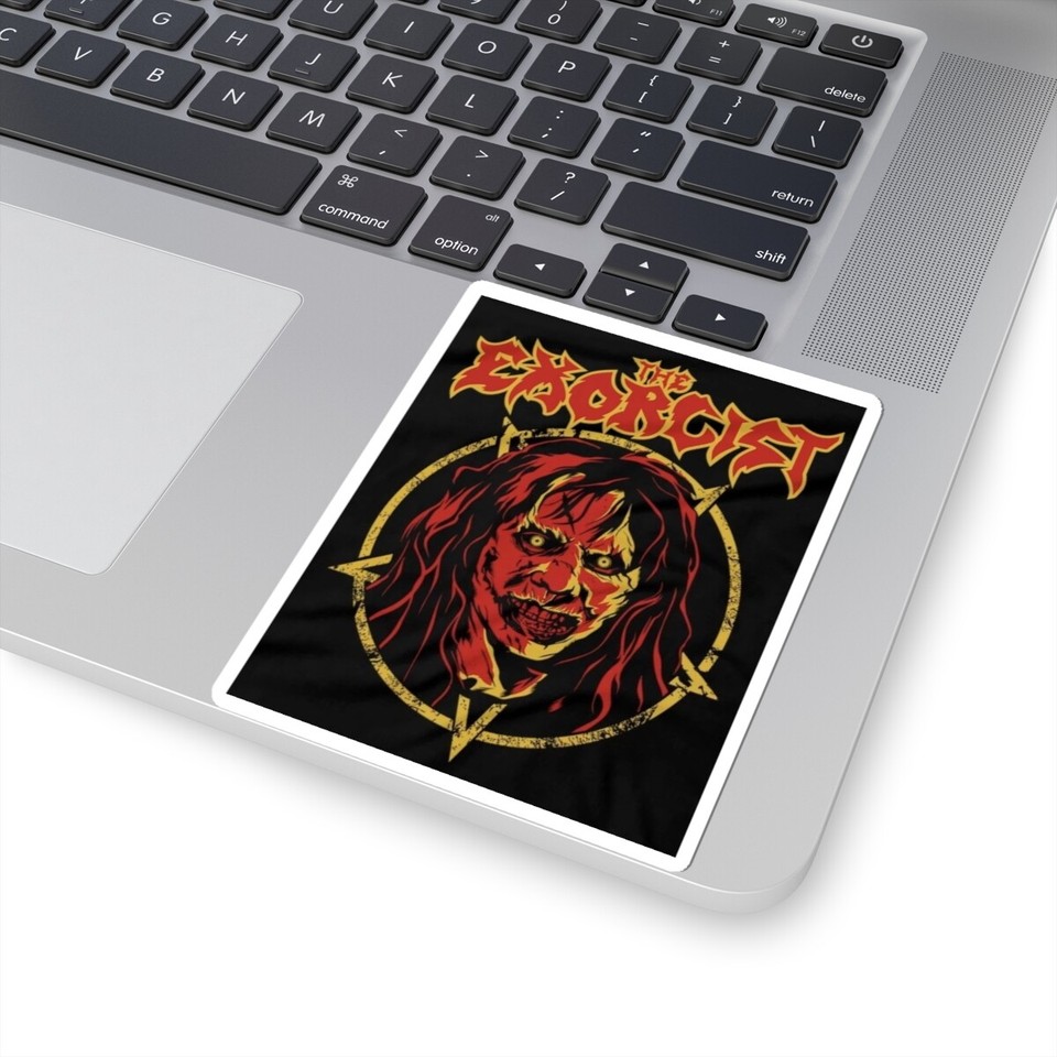 The Exorcist Horror Movie Cinema Stickers Scary illustration Design ...