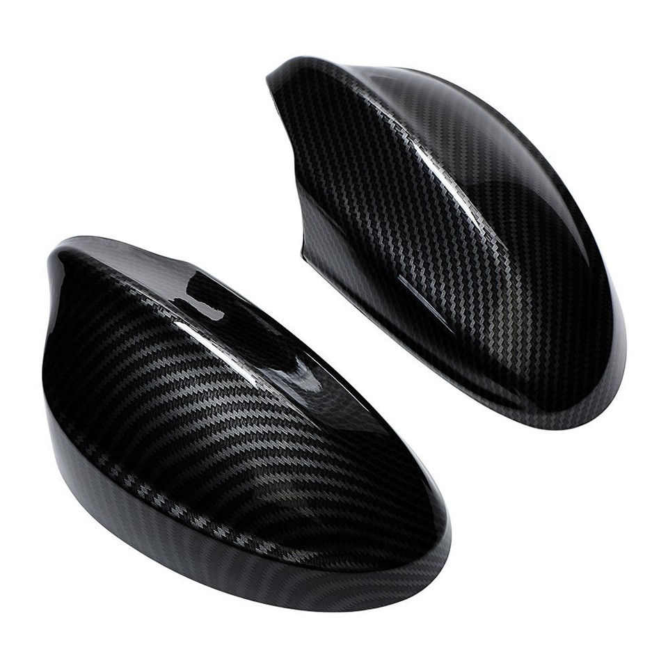 Carbon Fiber Side Mirror Cap Cover Replacement for BMW E90 E91 PRE-LCI ...